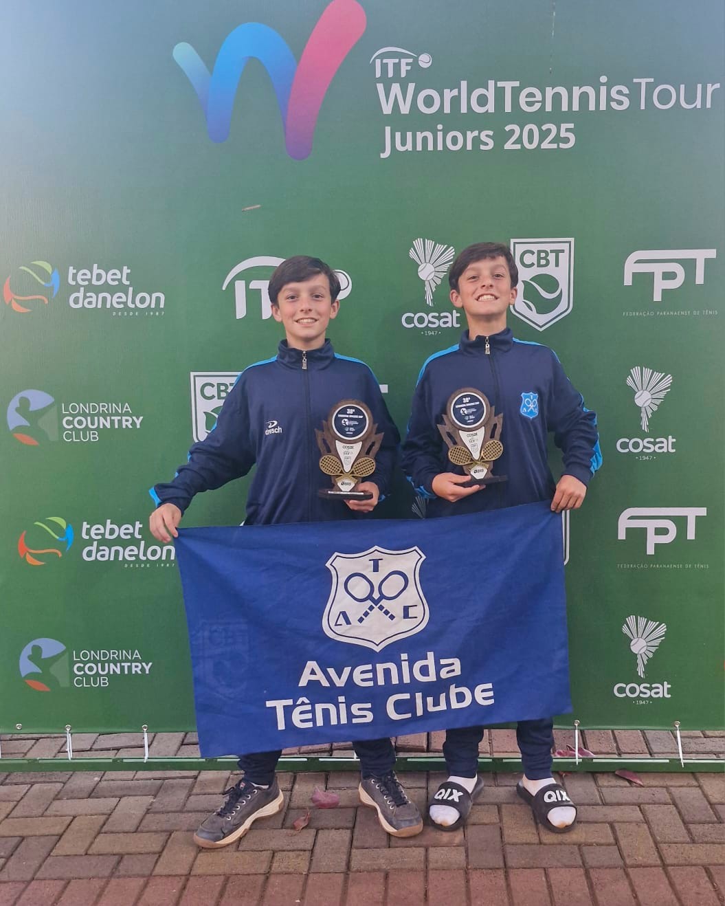 Gêmeos Passini conquistam título nas duplas no Londrina Juniors Cup ...